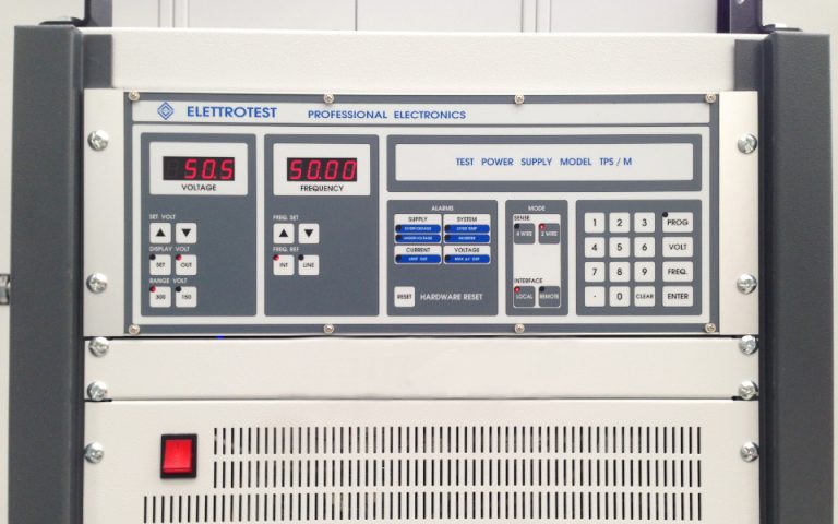 New product: Test Current Supply - Elettrotest